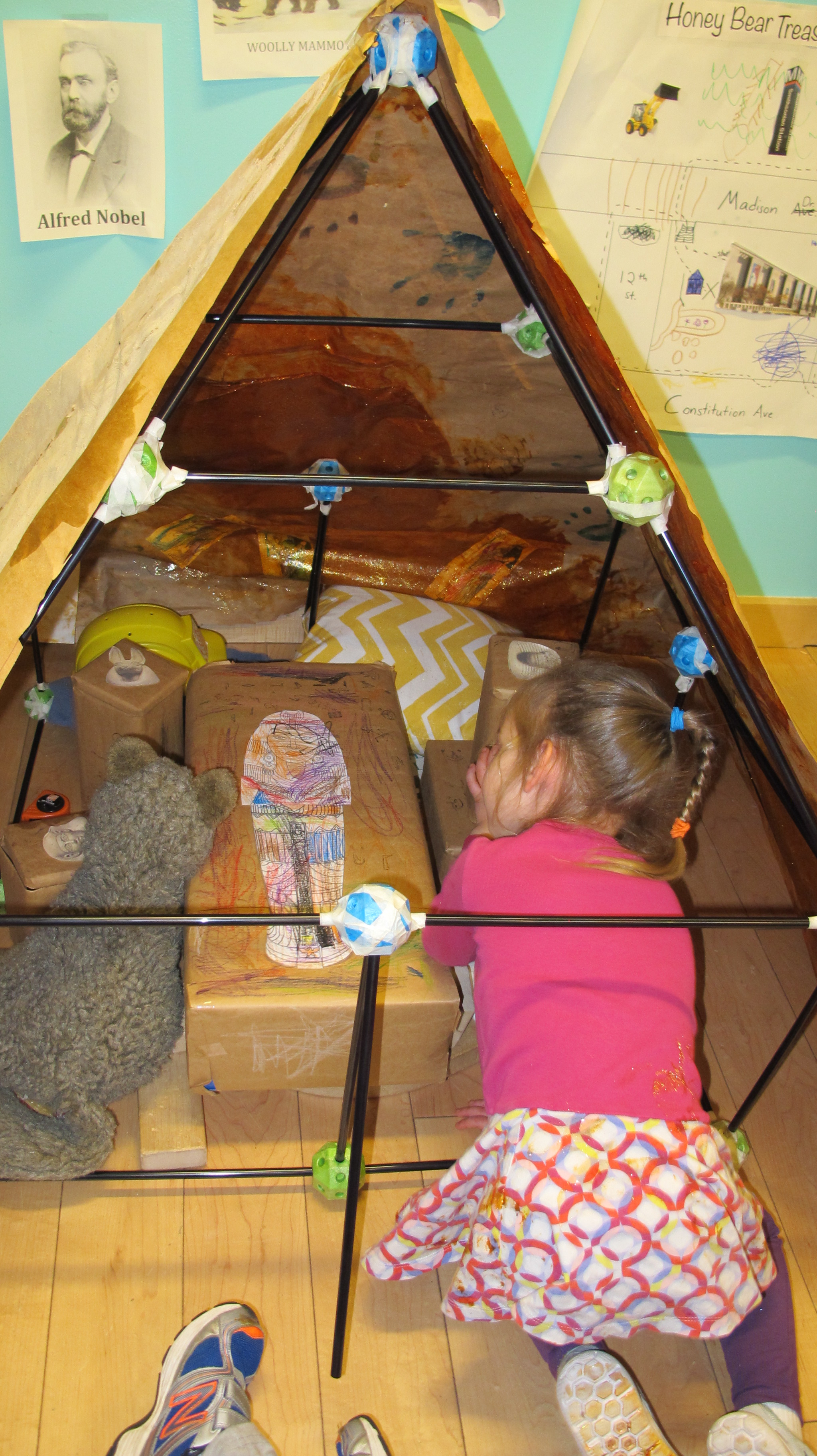 Teacher Feature: Four Year Old Classroom Explores Egyptian Tombs